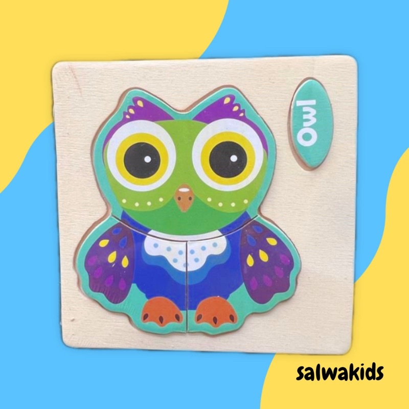 Jual Puzzle Mini Kayu Wodden Mini Puzzle Mainan Montessori | Shopee ...
