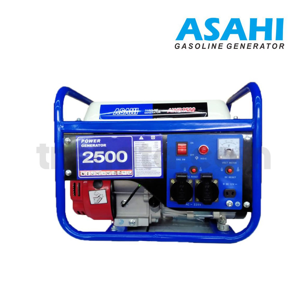 Jual GENSET BENSIN 1000 WATT ASAHI AWB2500E | Shopee Indonesia