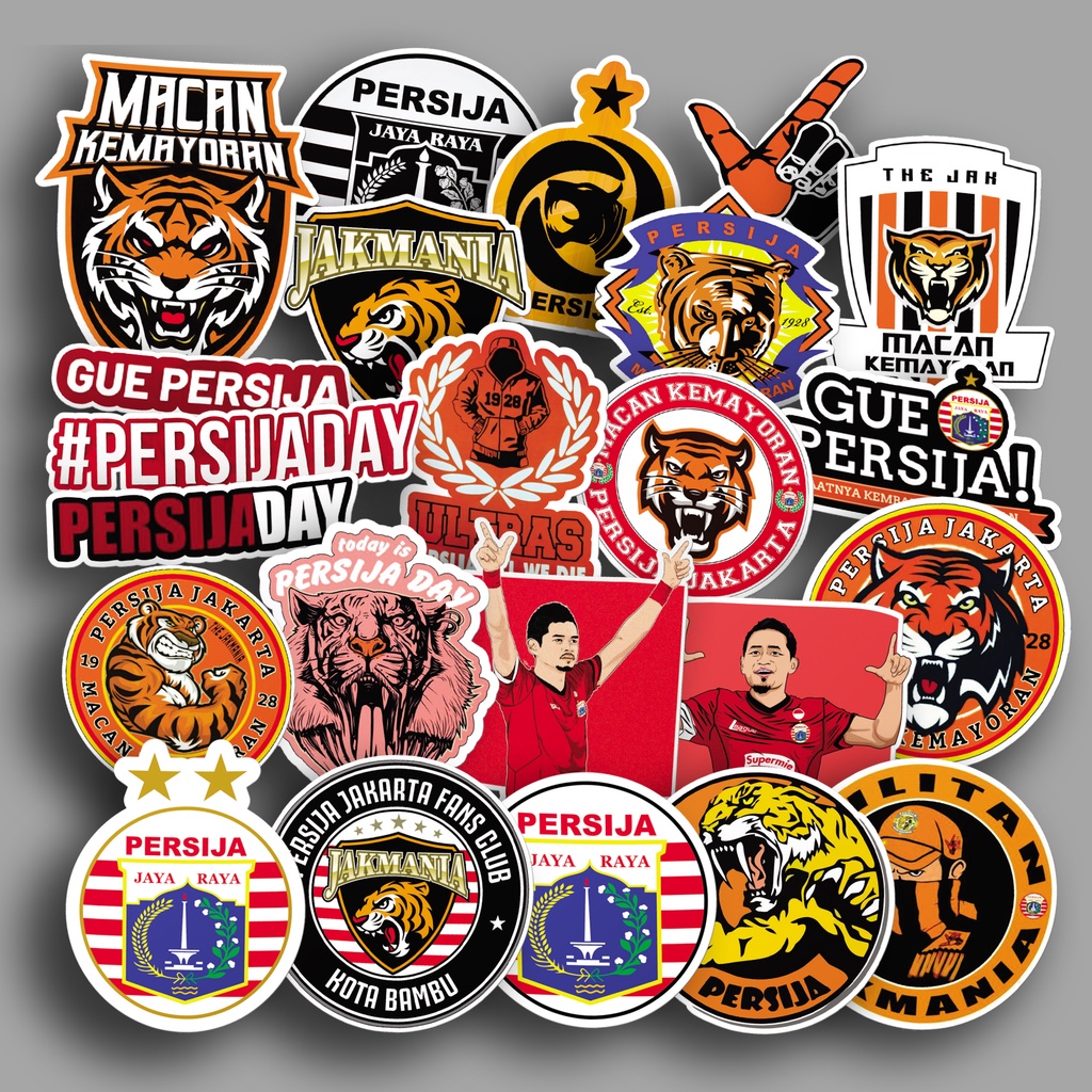Jual Stiker Aesthetic Club Bola Persija Untuk Motor | Shopee Indonesia