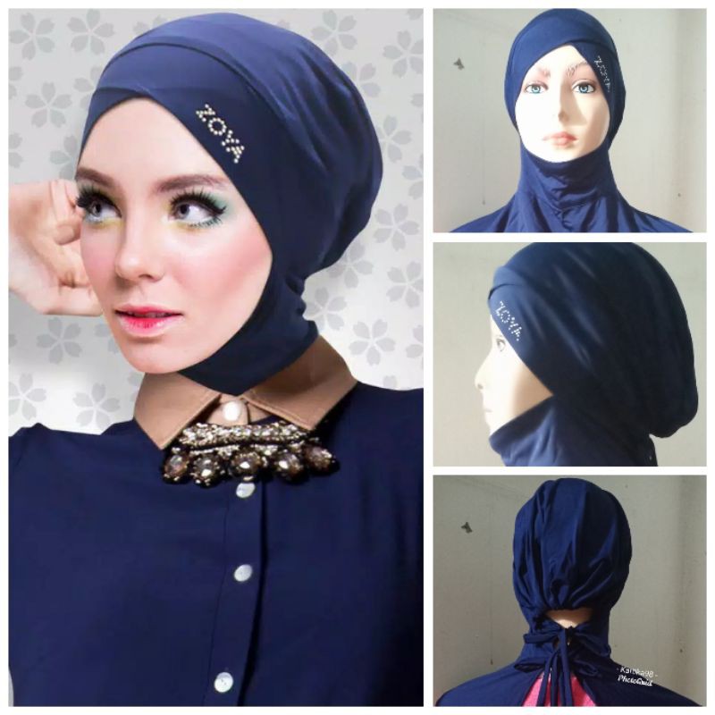 Jual Ciput Ninja Ikat Silang Swarovsky by Zoya | Shopee Indonesia