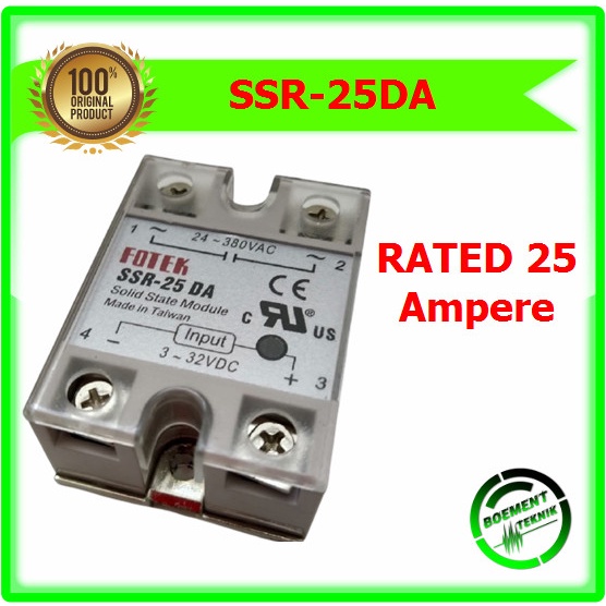 Jual SOLID STATE RELAY SSR-25DA | Shopee Indonesia