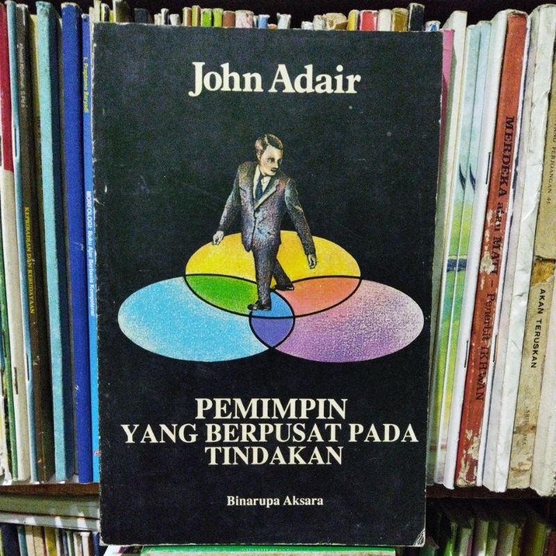 Jual Buku jadul. Pemimpin yang berpusat pada tindakan. john Adair. i1 ...