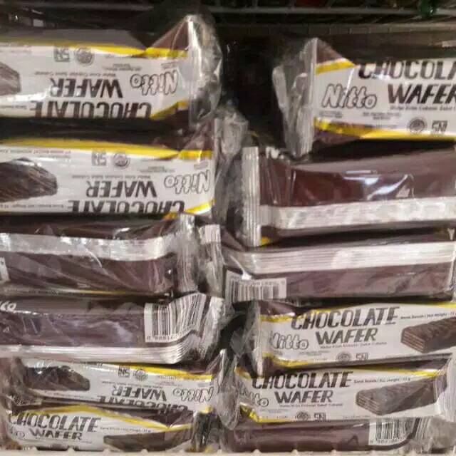 Jual Nitto chocolate wafer PACK | Shopee Indonesia
