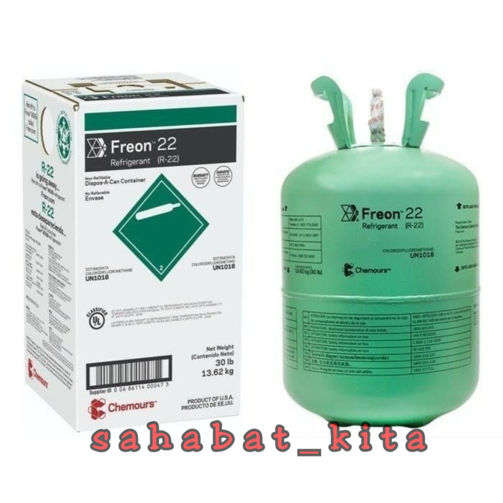 Jual Freon Chemours R22 | Freon AC | Original Shanghai | Original USA ...