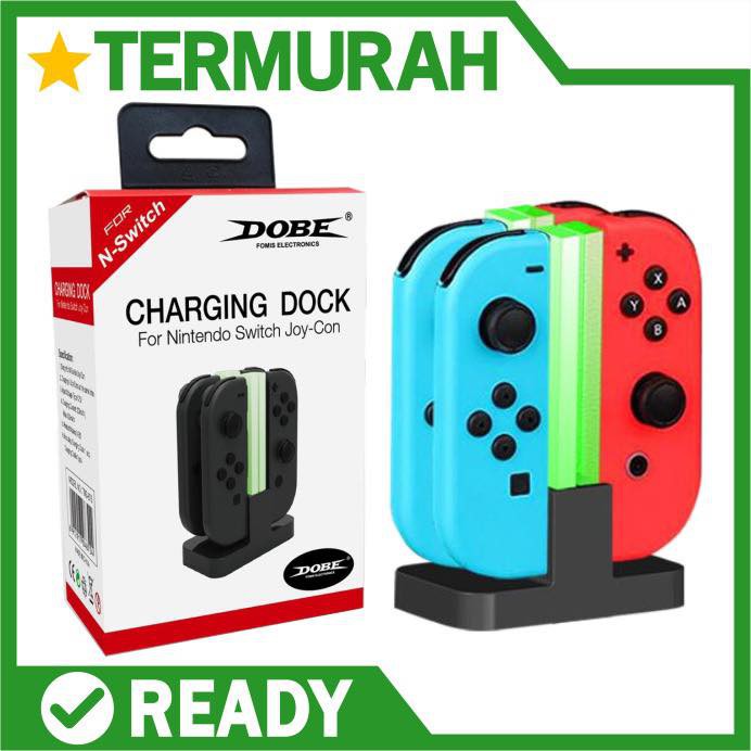 Jual NINTENDO SWITCH DOBE Charging Dock Joy Con And Pro Controller ...