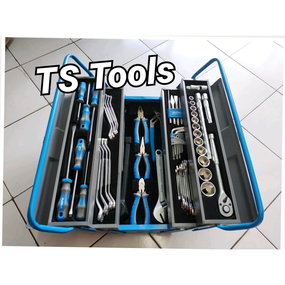 Jual Tool Kit Set 60 Pcs Automotive Multipro ToolKit Set Otomotif 60 ...