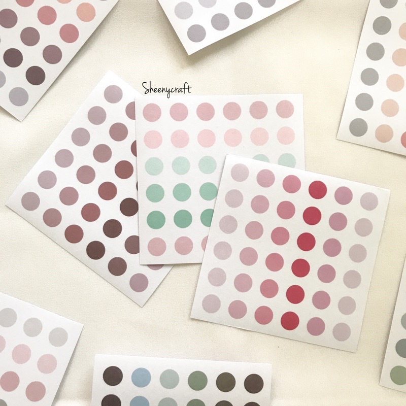 Jual Dotted Sticker Ukuran 8mm | Shopee Indonesia