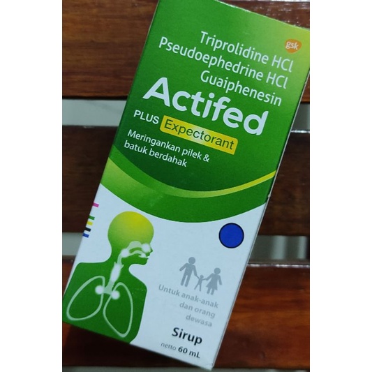 Jual Actifed Plus Expectorant Sirup 60 ML | Shopee Indonesia