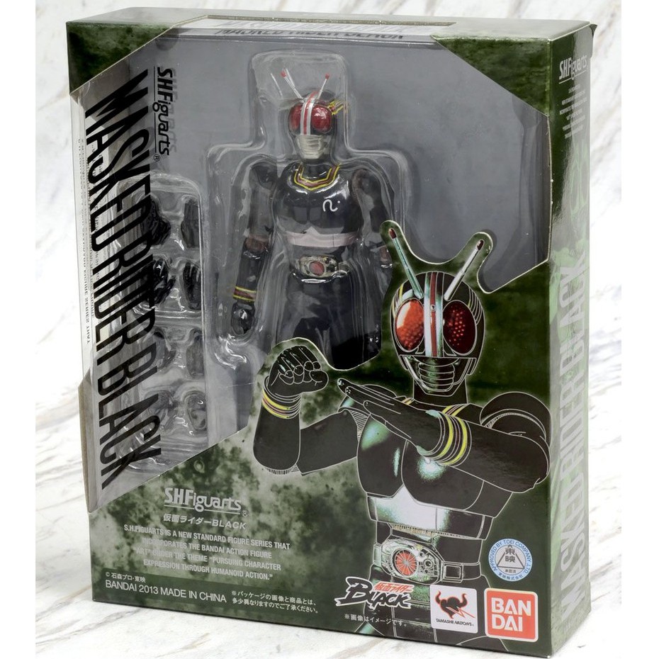 Jual SHF S.H.F Figuarts Kamen Masked Rider Black Renewal Bandai | Shopee Indonesia