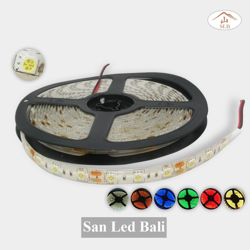 Jual LED Strip Flexible Lapis Gel 5050/3528 12V | Shopee Indonesia