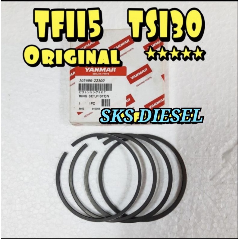 Jual TF115 TS130 Ring Piston Seher Mesin Diesel Yanmar Original ...