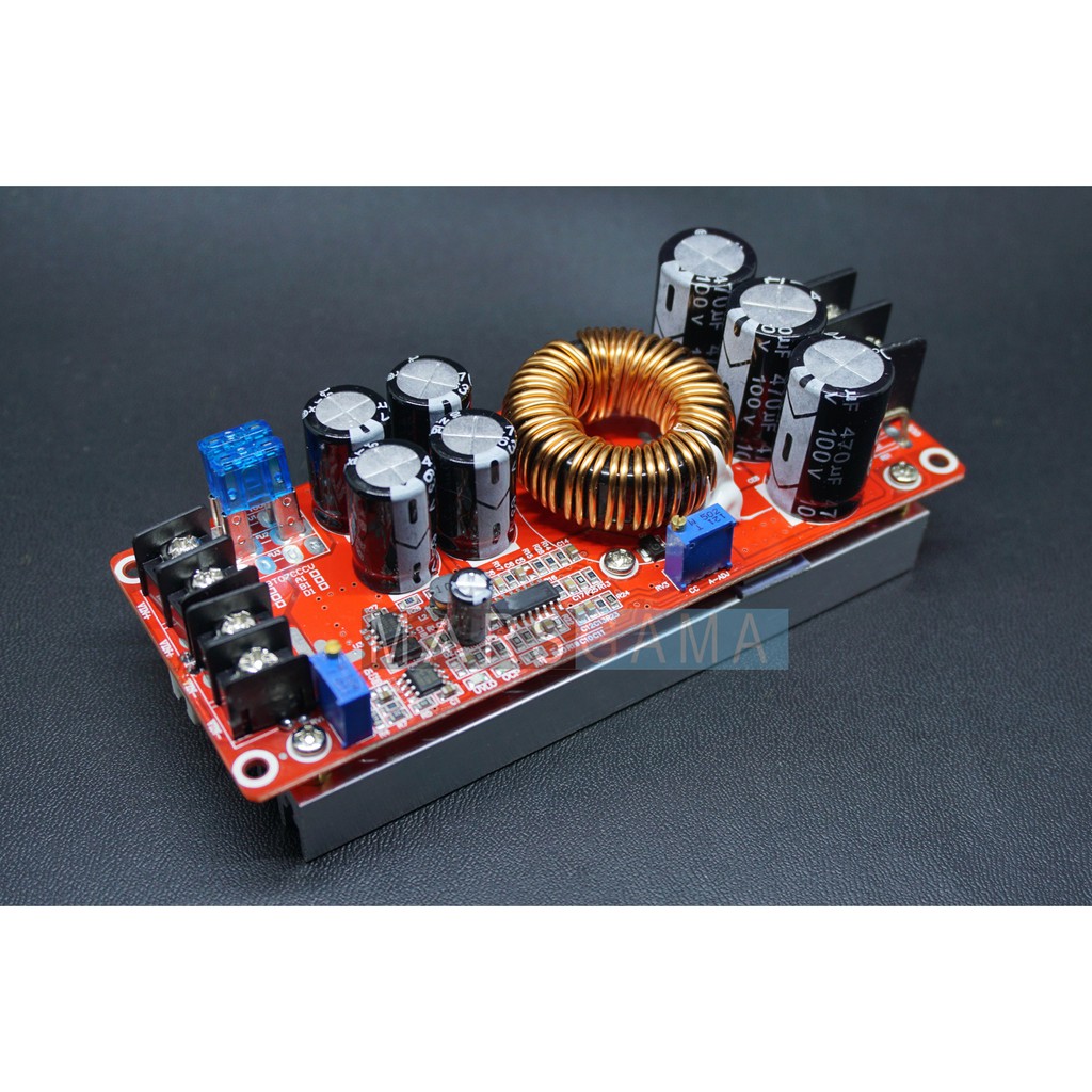Jual 1200W 20A DC Boost Converter Step UP Power Supply Module | Shopee ...