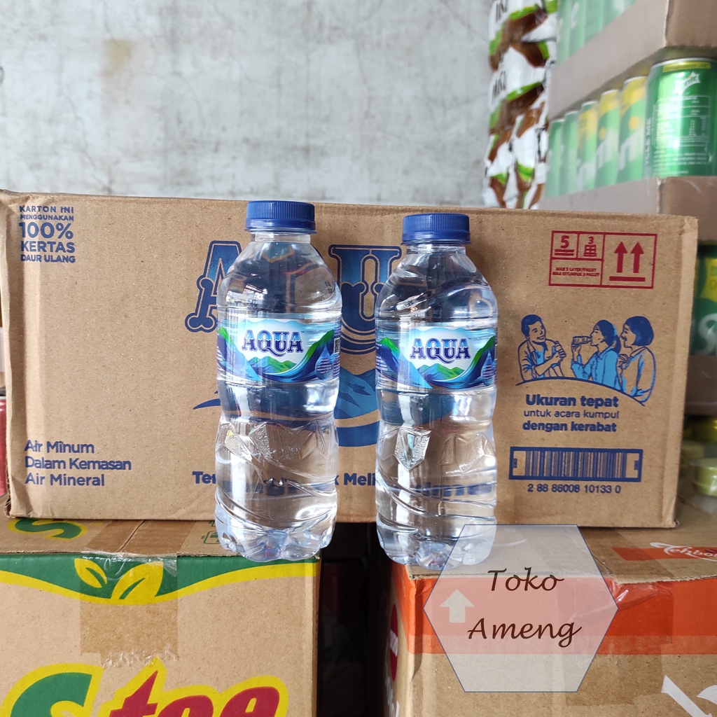 Jual AQUA Mini 330ml - 1 Dus (24pcs) | Shopee Indonesia