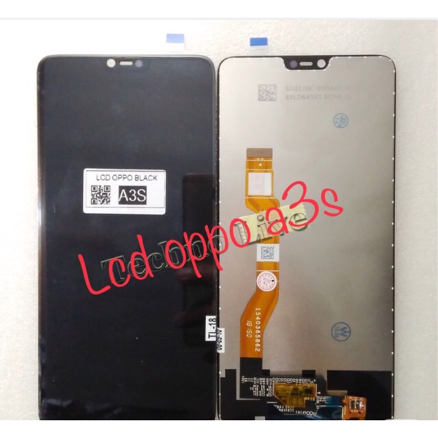 Jual LCD OPPO A3S FULL TOUCHSCREEN BLACK | Shopee Indonesia