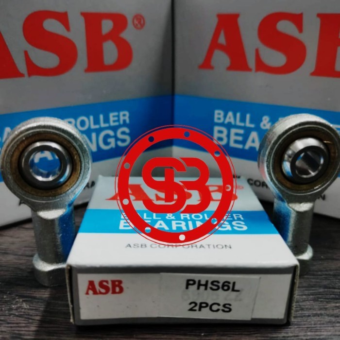 Jual Bearing Rod Ends PHS 6 L ASB | Shopee Indonesia
