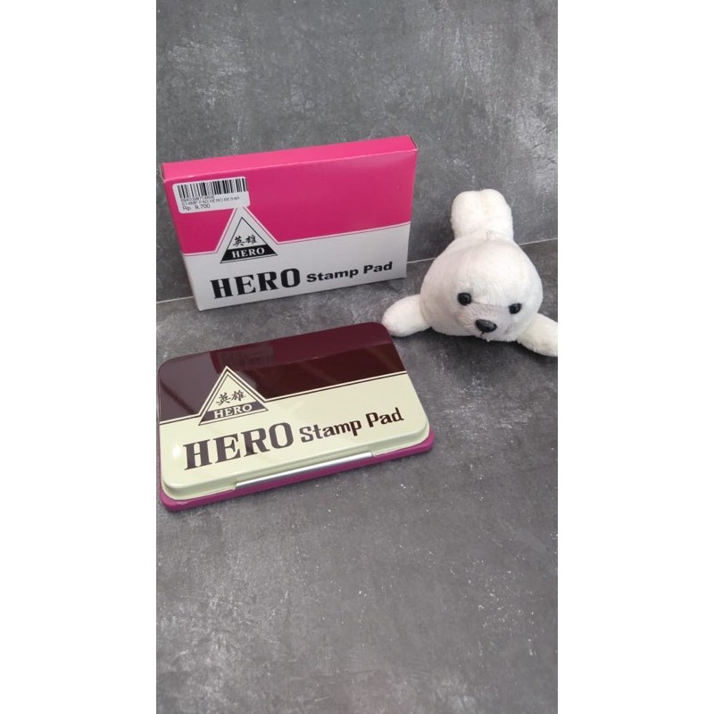 Jual Stamp Pad / Bantalan / Bak Stempel HERO | Shopee Indonesia