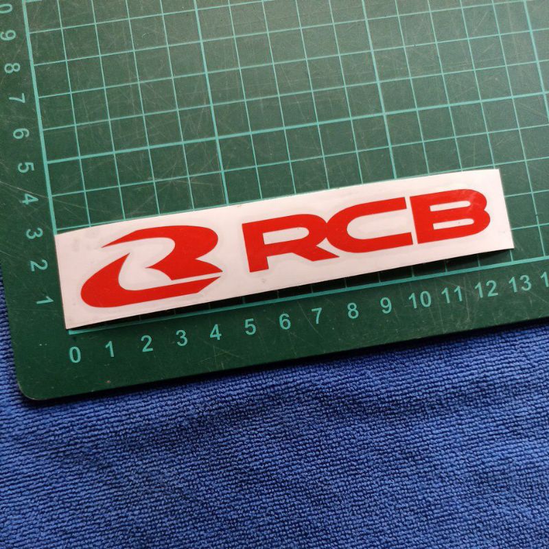 Jual sticker RCB cutting stiker Racing Boy | Shopee Indonesia