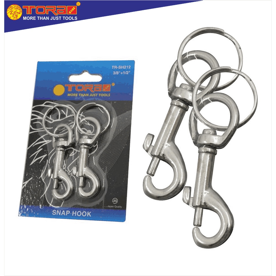 Jual TORA Gantungan - Kail - Snap Hook 3/8 Inch + 1/2 Inch - Gantungan ...