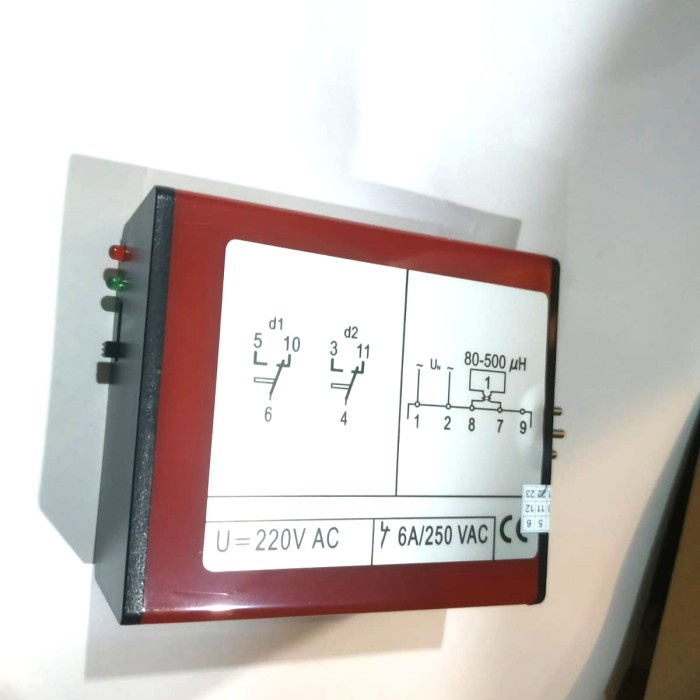 Jual Loop Detector Single VLD Single Merah Sensor Parkir 110B | Shopee ...