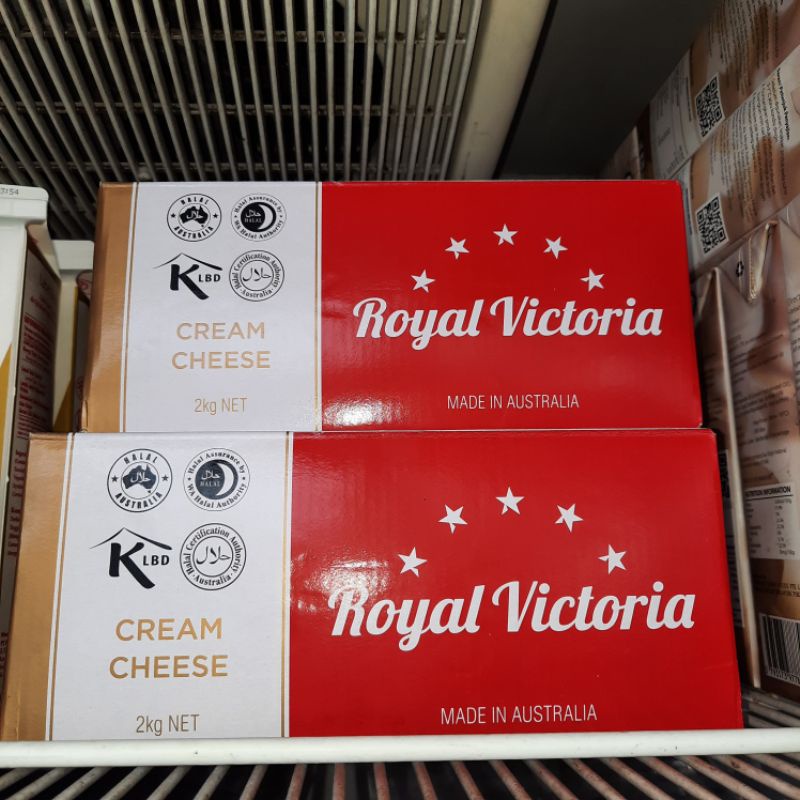 Jual Cream Cheese Royal Victoria 2kg (KHUSUS PENGIRIMAN INSTAN COURIER ...
