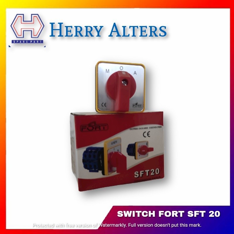 Jual SELECTOR SWITCH FORT SFT20 | Shopee Indonesia