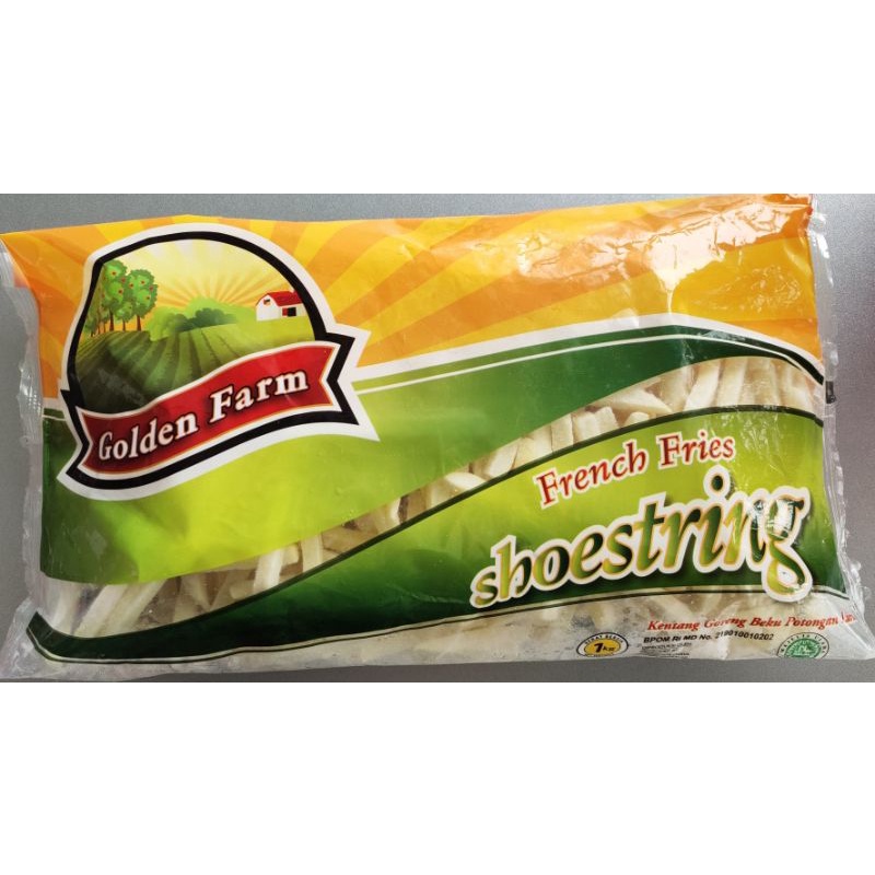 Jual Golden Farm French Fries Shoestring 1kg | Shopee Indonesia
