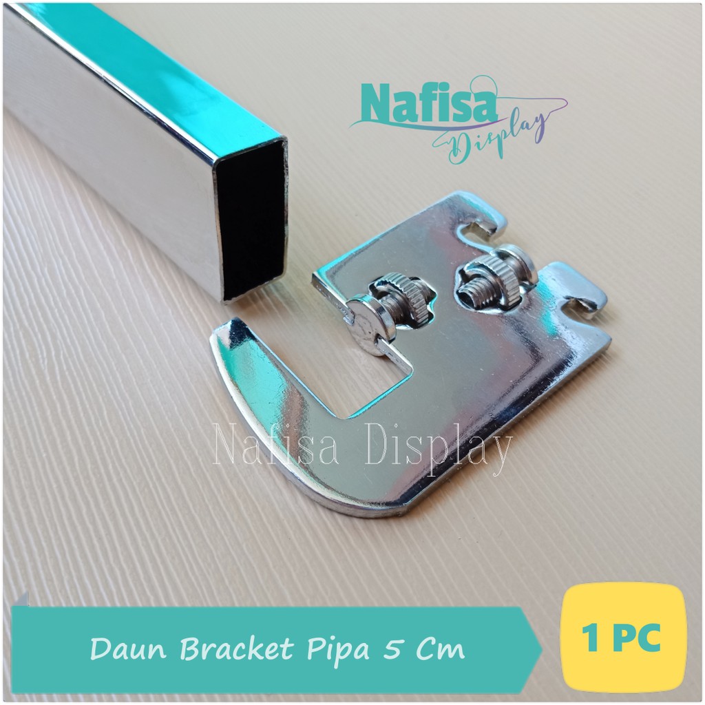 Jual Daun Bracket 5 Cm Pipa Kotak Siku Braket Penyangga Rak Dinding Nafisa Display SPP | Shopee ...