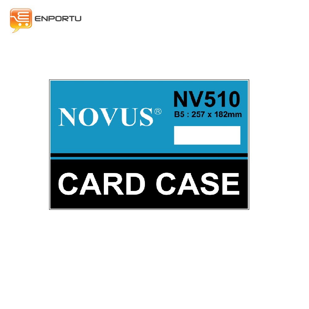 Jual Novus Card Case B5 NV-510 (257 x 182 mm) KANTONG KARTU NAMA ...