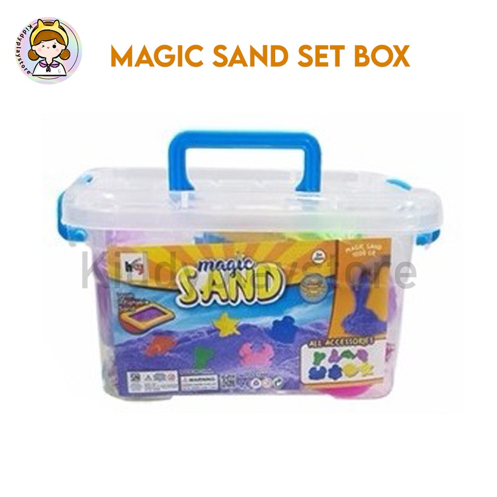 Jual Magic Sand Box Set / Paket Pasir Kinetic | Shopee Indonesia