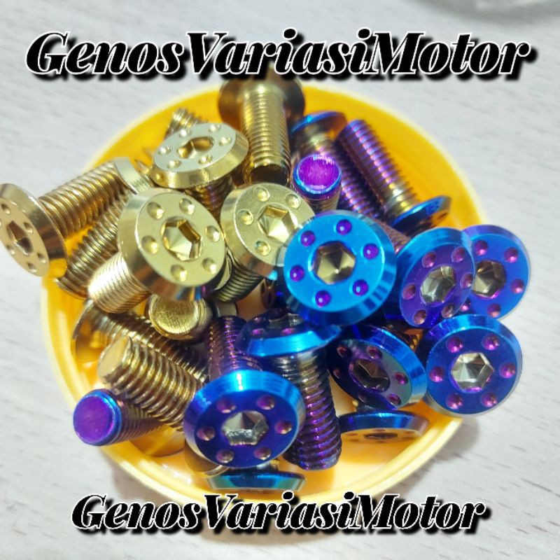 Jual Baut probolt Baut piringan Cakram baut disc Gold Twotone HENG THAILAND ORIGINAL UNIVERSAL ...