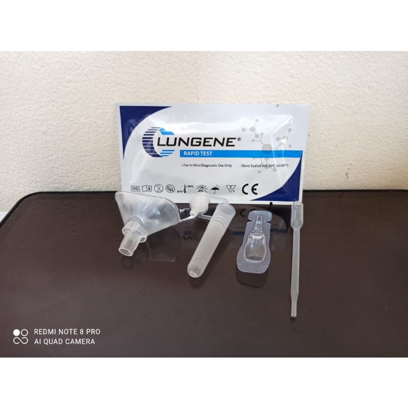 Jual alatt rapid-test antigen (SALIVA) airliur 1pcs metode airliur merk ...