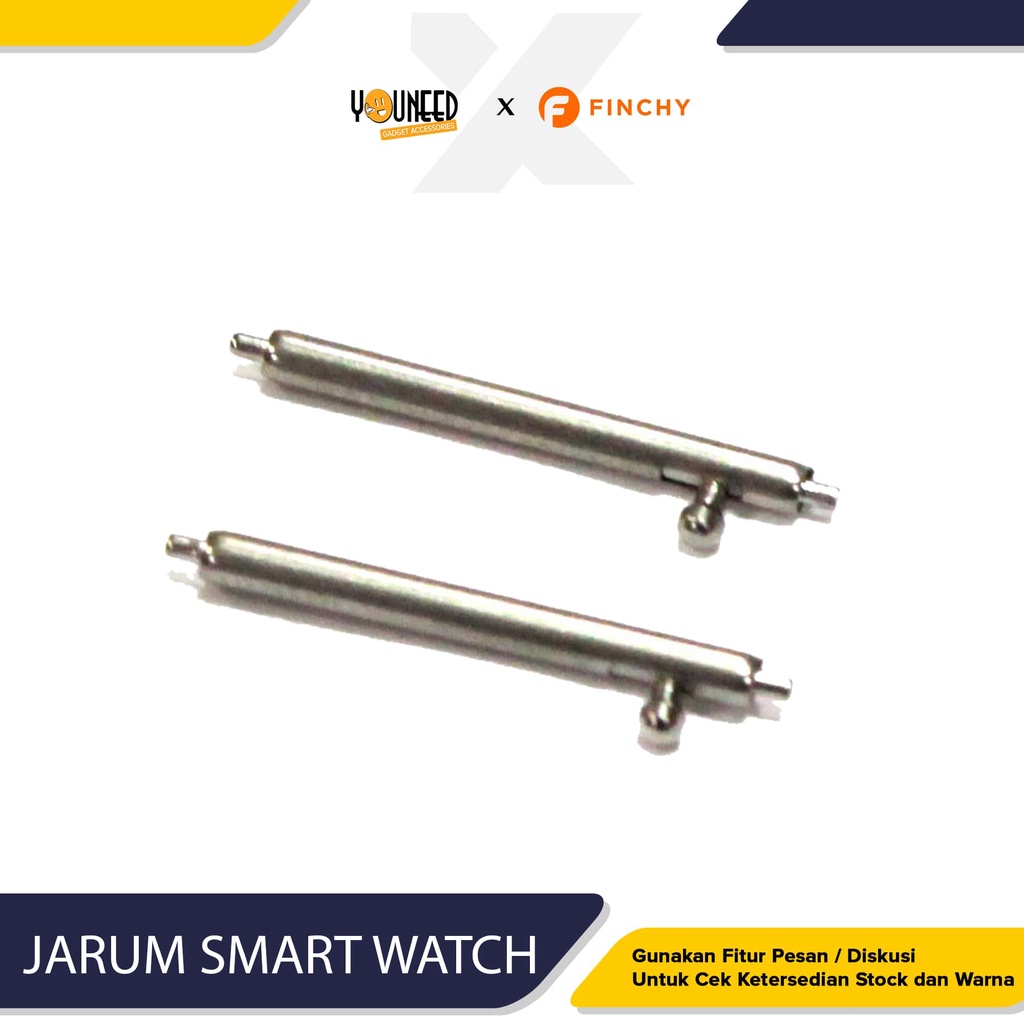 Jual Finchy Quick Release Spring Pin Bar 20mm 22mm Watch Spring Bar ...
