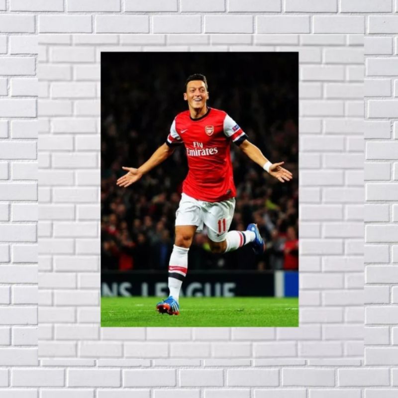Jual POSTER MESUT OZIL/POSTER PEMAIN BOLA/FOTO MESUT OZIL/BAHAN AC260 ...