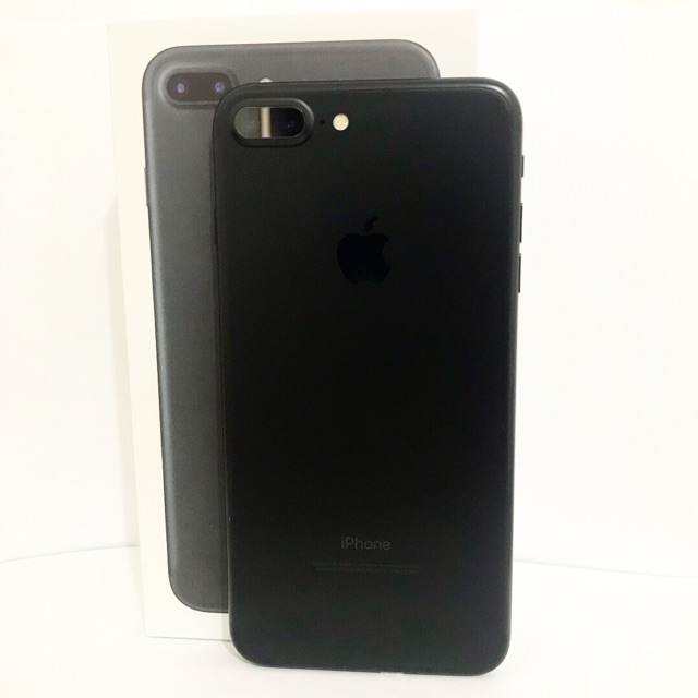 Jual iPhone 7 Plus 128GB Black Matte Fullset Original | Shopee Indonesia