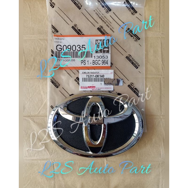 Jual Logo Emblem Grill Innova Reborn ORIGINAL sama Bracket | Shopee ...