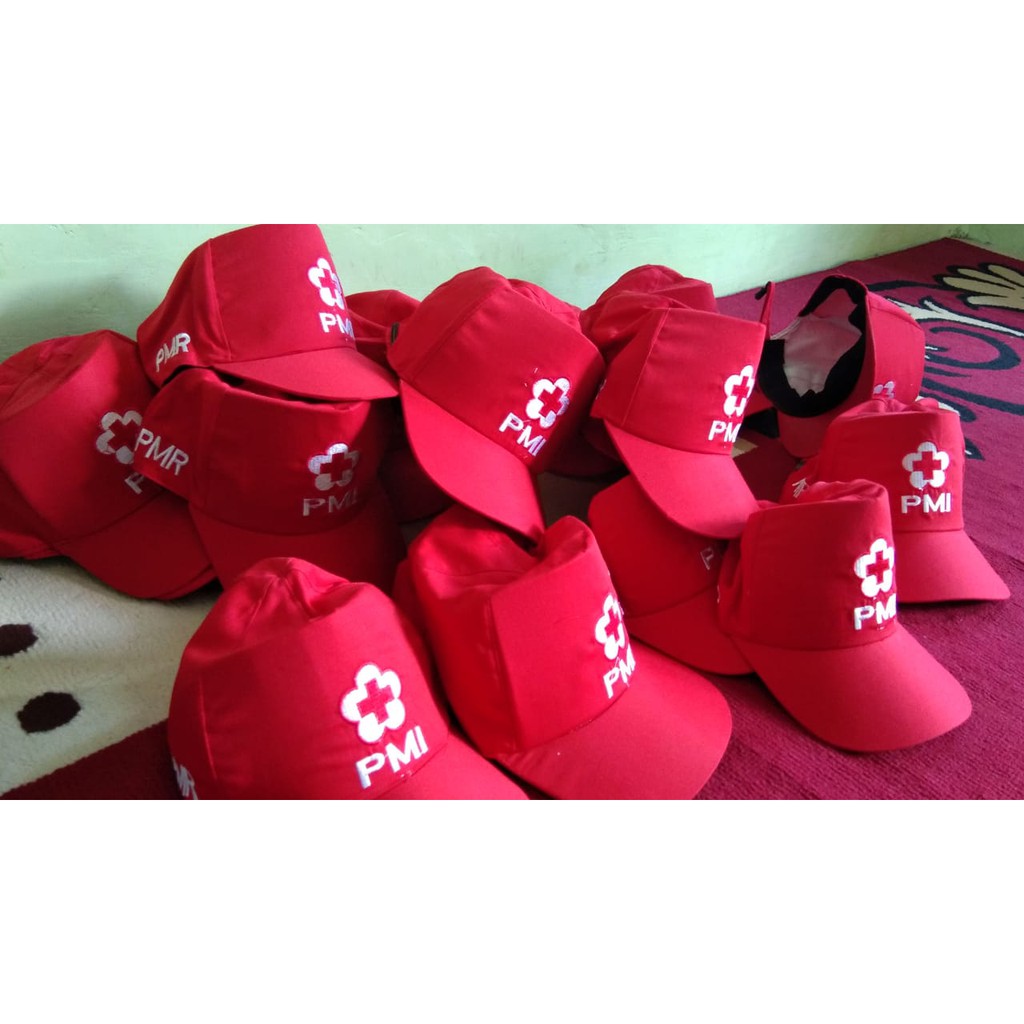 Jual TOPI PMI MERAH | Shopee Indonesia