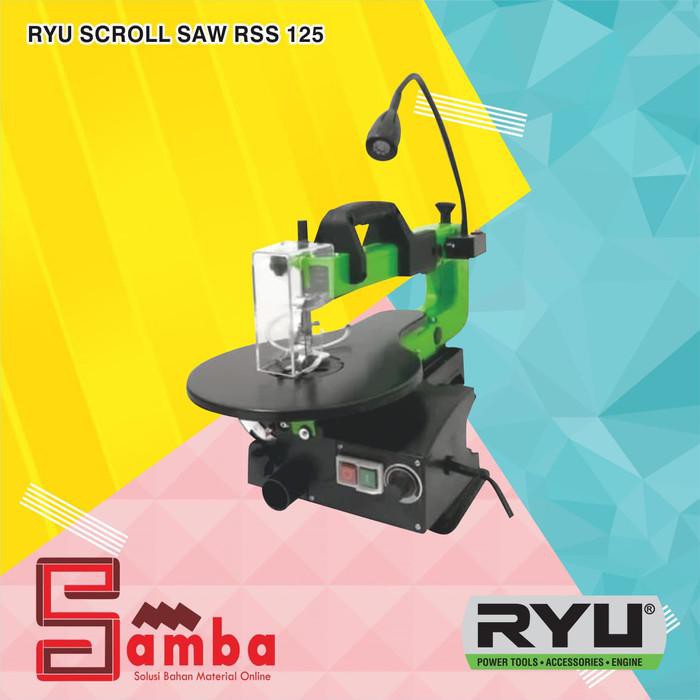 Jual Anna | Ryu Scroll Saw Gergaji Ukir Listrik Rss 125 | Shopee Indonesia