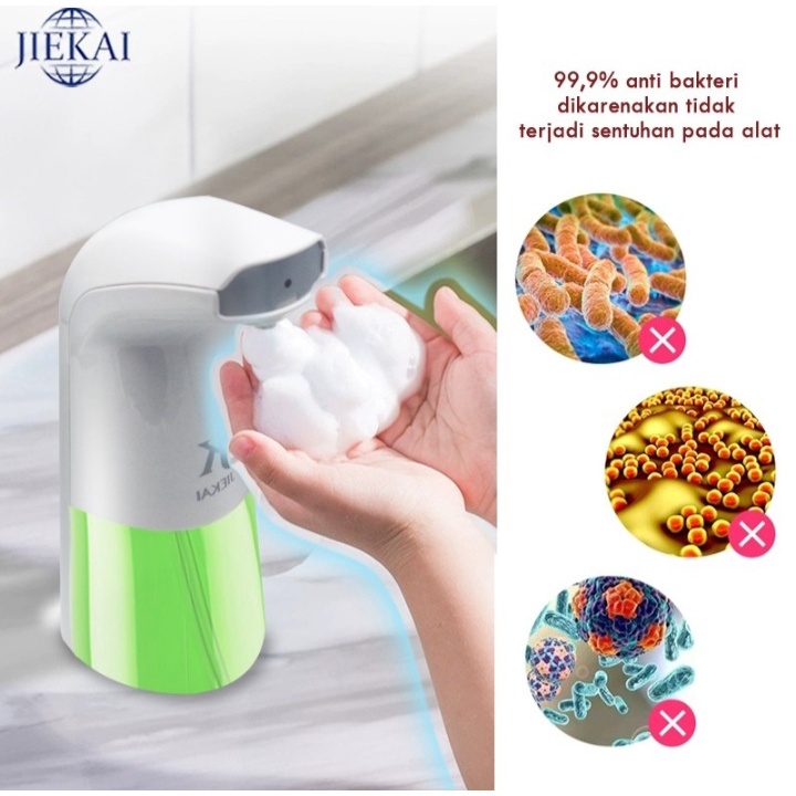 Jual JIEKAI Dispenser Sabun Cair Otomatis dengan Sensor Smart Touchless ...