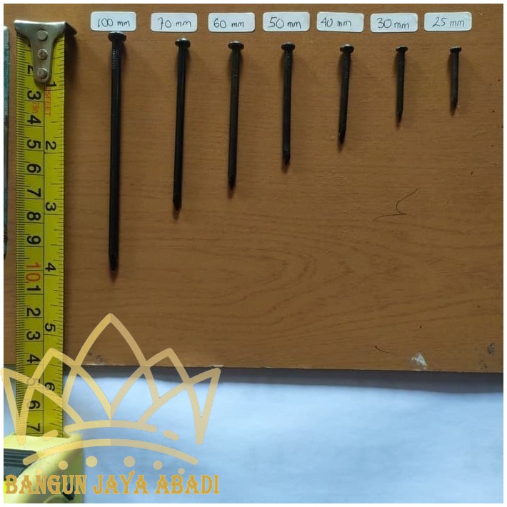 Jual PAKU BETON HITAM SET 5CM PAKU HITAM SET ECONOMIS 50MM by MARABU ...