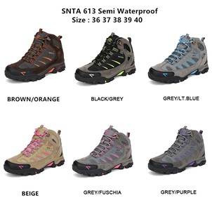 Jual Sepatu Gunung Wanita SNTA 613 Original Mid Series Semi Waterproof ...