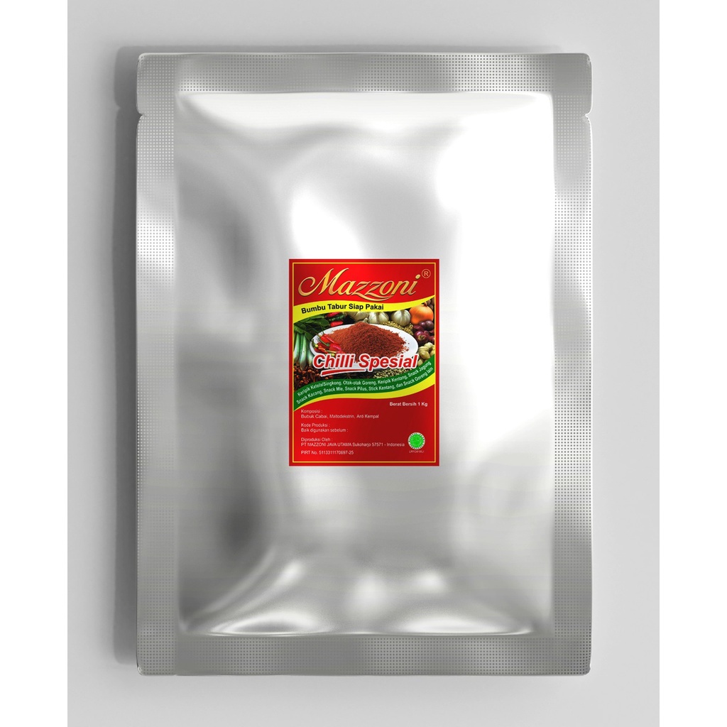 Jual Mazzoni Bumbu Tabur Chili Spesial 1 Kg | Shopee Indonesia