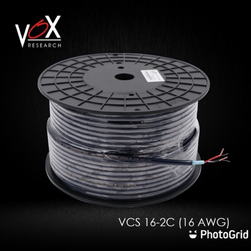 Jual Kabel Speaker Vox Research 16 AWG VCS 16-2C Premium Per 1 Meter ...