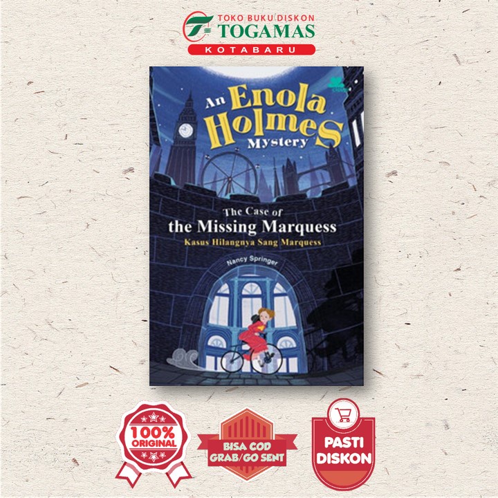 Jual An Enola Holmes Mystery: The Case Of The Missing Marquess - Nancy ...