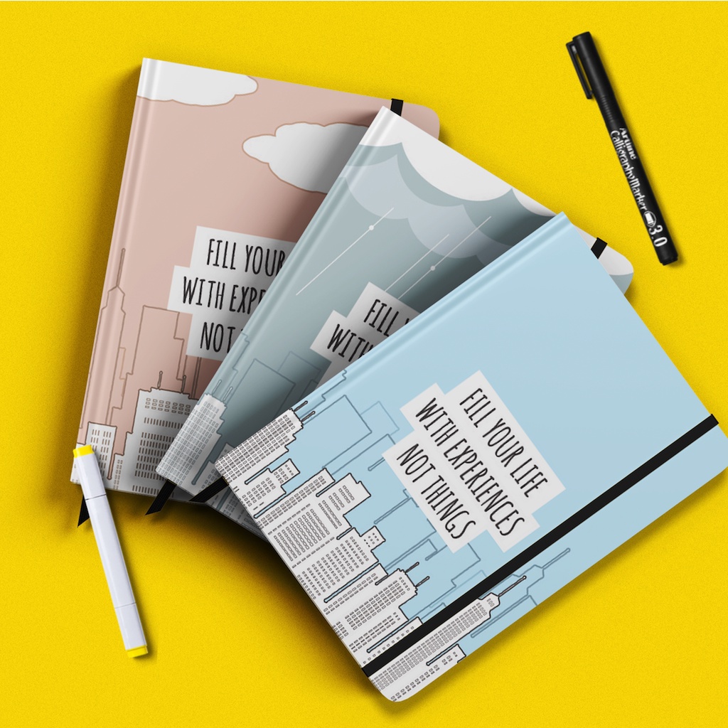 Jual Buku Catatan Notebook Daily Unik A5 Format Buku Tulis Lucu Tema ...