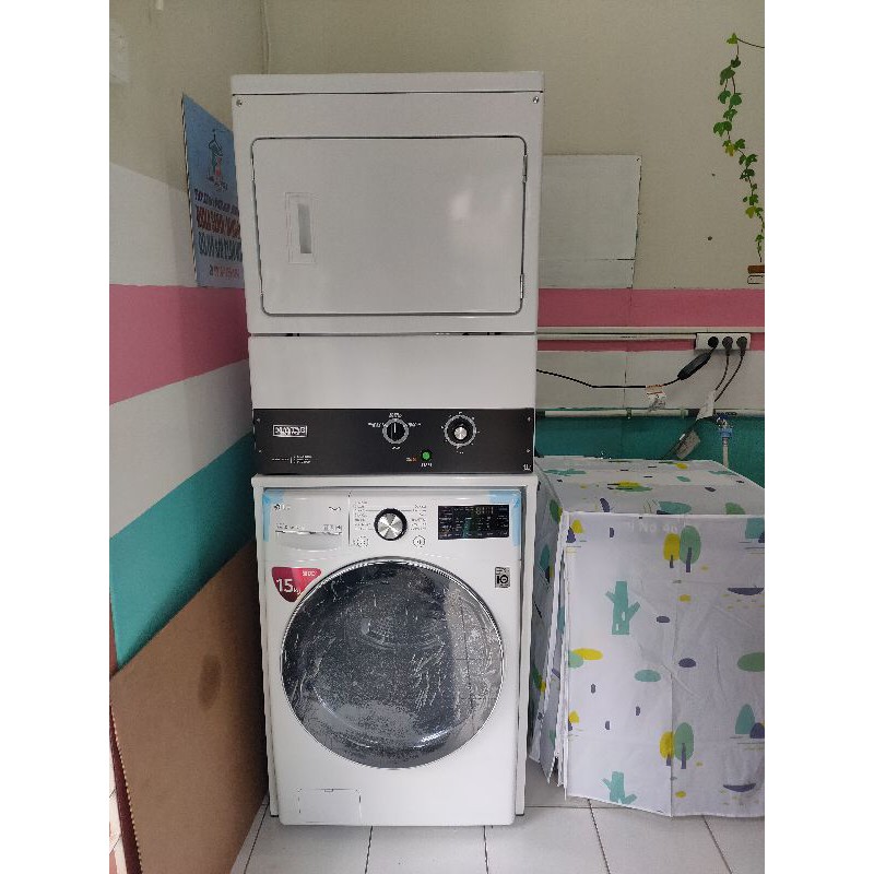 Jual Mesin Stack Laundry Maytag 15KG Pindah Panel Washer LG 15 KG ...