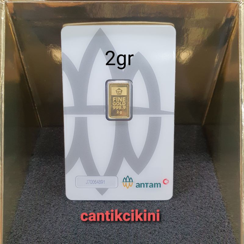 Jual Logam Mulia Antam Press Certicard 2gr | Shopee Indonesia