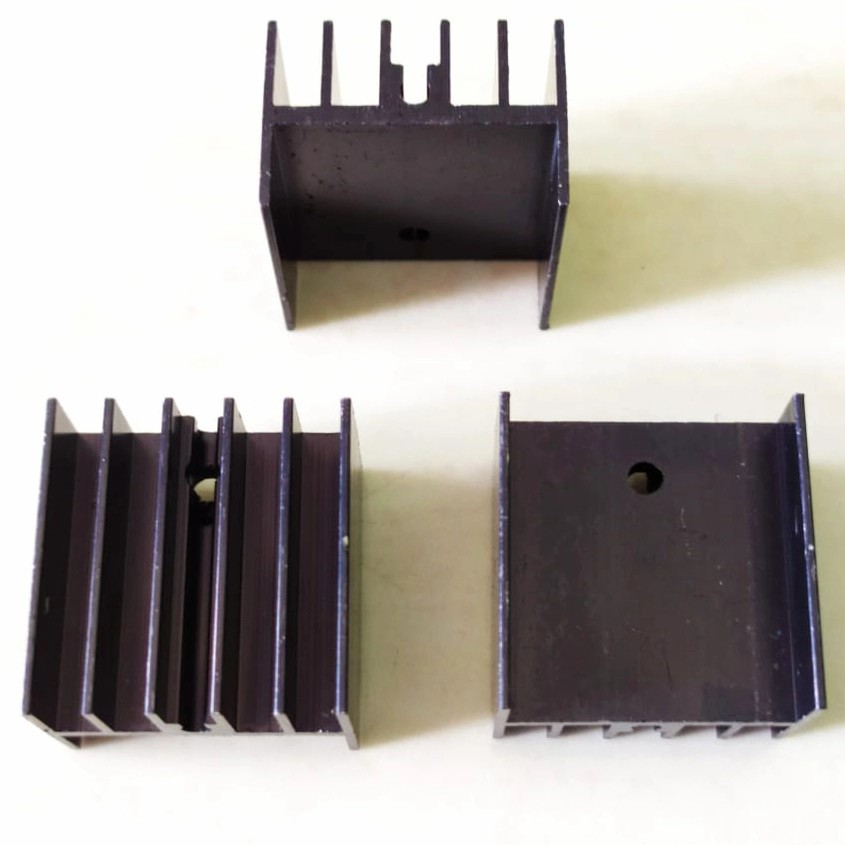 Jual PENDINGIN TRANSISTOR TO-3P / HEATSINK ALUMINIUM TIP NJW TOSHIBA ...