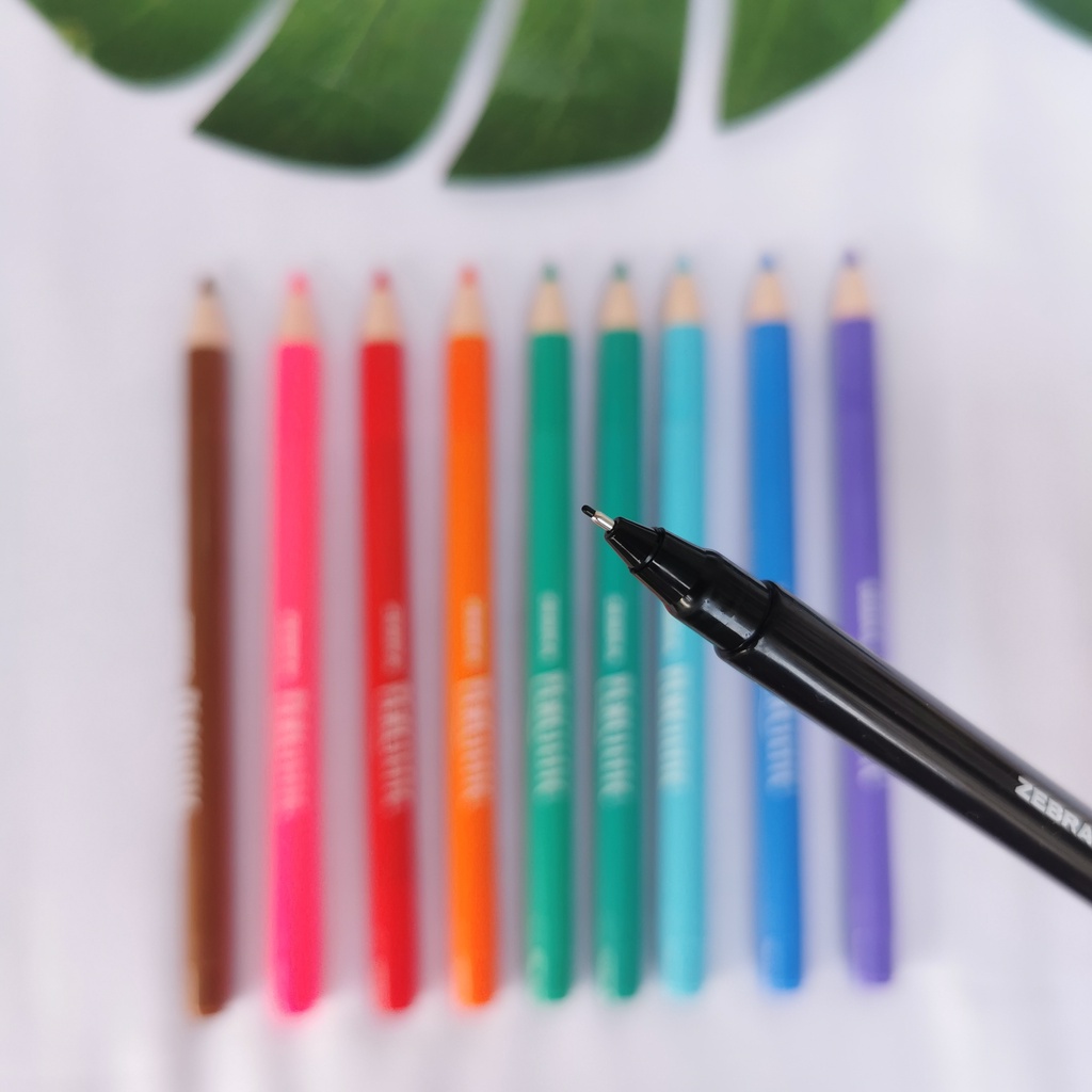 Jual Pulpen Zebra Penciltic Fineliners 10 Warna I Satuan - 0.4 mm ...