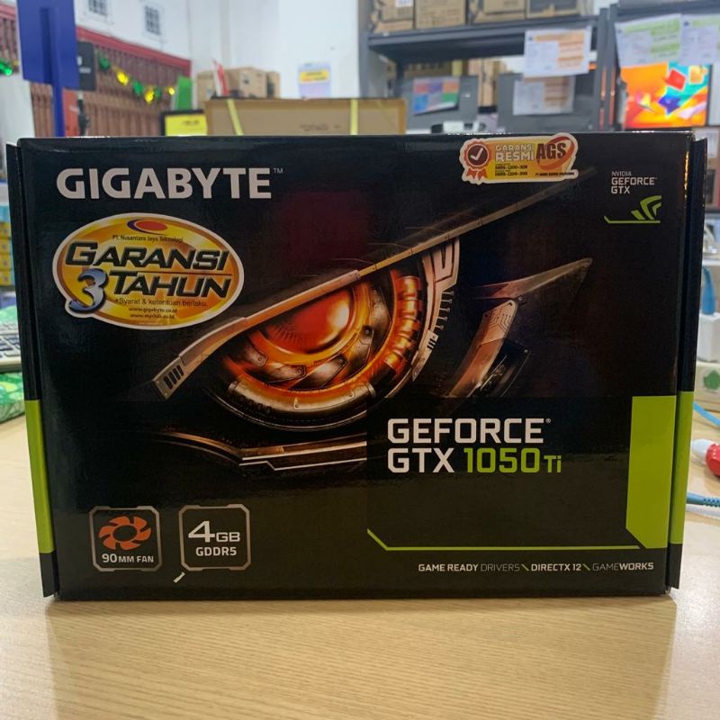 Jual Vga Gigabyte Gtx 1050ti 4gb Ddr5 Shopee Indonesia