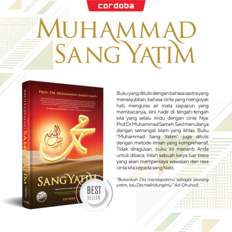 Jual Buku Muhammad Sang Yatim - Kisah Hidup Rasulullah | Shopee Indonesia